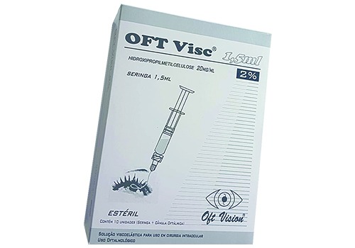 OftVisc 2% Frasco/Ampola (Viscoelástico) - Oft Vision Indústria e ...